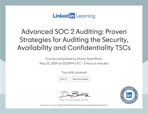 Certificate Of Completion Ahsan Abid Mirza