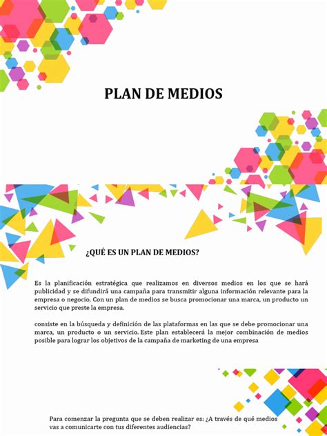 Plan De Medios Clase Publicidad Ii Pdf Publicidad Marketing