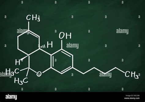 Thc Molecule Wallpaper