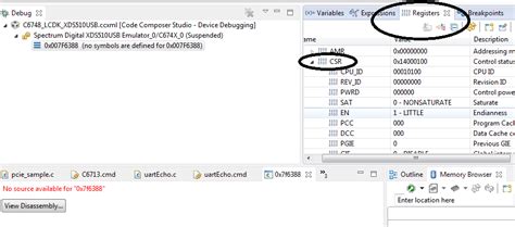 Csr Register Address On Omapl 137 Processors Forum Processors Ti E2e Support Forums