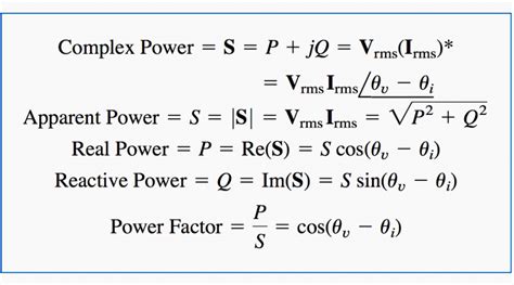 What Is The Complex Power And How It Figures In Power Analysis EEP