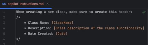 Customize Github Copilot In Jetbrains With Custom Instructions Microsoft For Java Developers