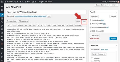 How To Write A Blog Post An Epic Process For Epic Results • Dustin Stout