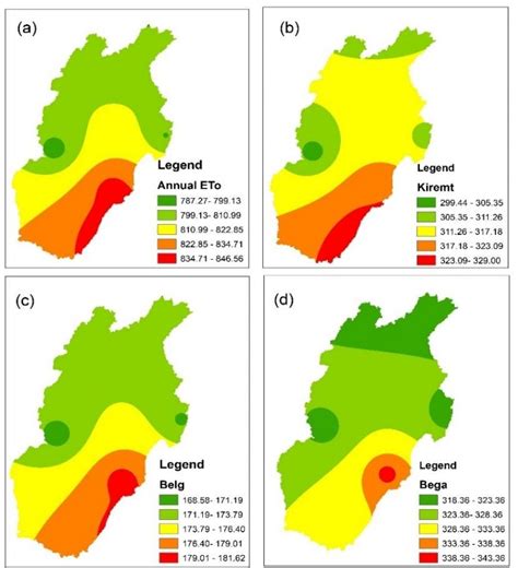 Spatial Variability In Annual And Seasonal Eto Of Modjo Watershed Download Scientific Diagram