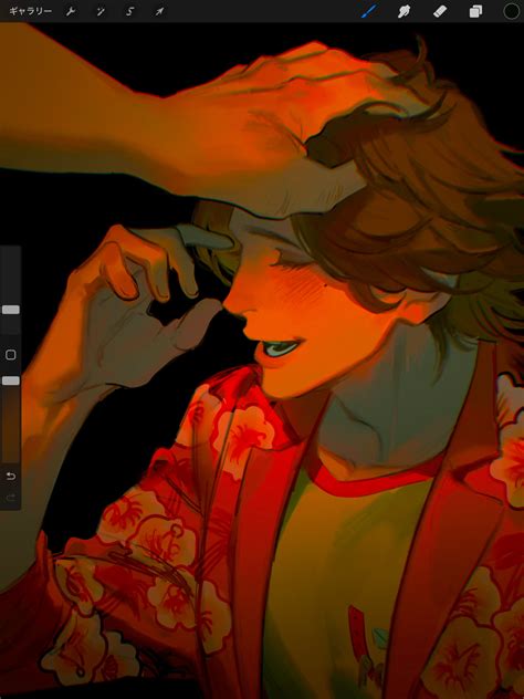 Daisuke And Swansea Mouthwashing Drawn By Goe0000 Danbooru