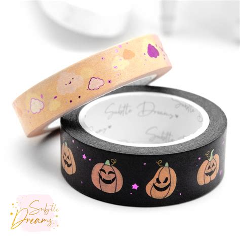 Jock O Lantern Washi Subtle Dreams Co