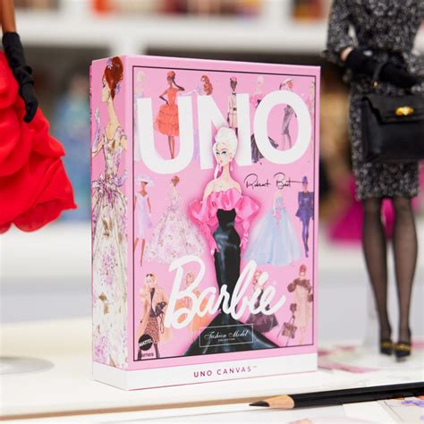 Uno Canvas Barbie Fashion Model Collection Deck Hyh43 Barbiepedia