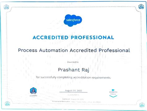 Salesforcecertified Salesforcecareers Processautomation… Prashant Raj