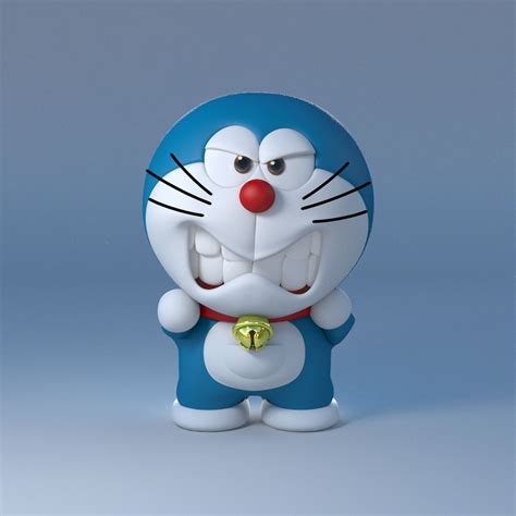 Doraemon 3d Model 123 Ma Fbx Obj Unknown Free3d