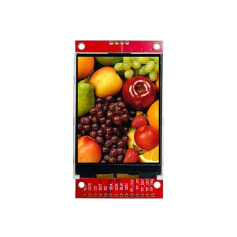 2 4 240x320 Tft Lcd Skærmmodul 14 Pin Ili9341 Sd Kort