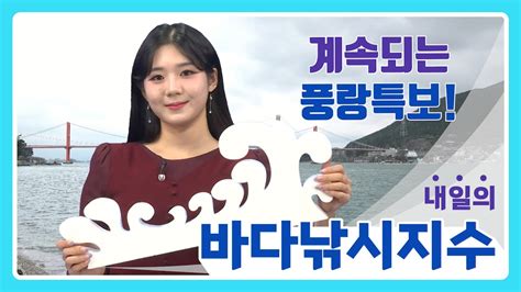 바다낚시지수 24년11월30일 대설특보는 모두 해제됐으나 바다는 여전히 풍랑특보로 가득 해양예보방송 Youtube