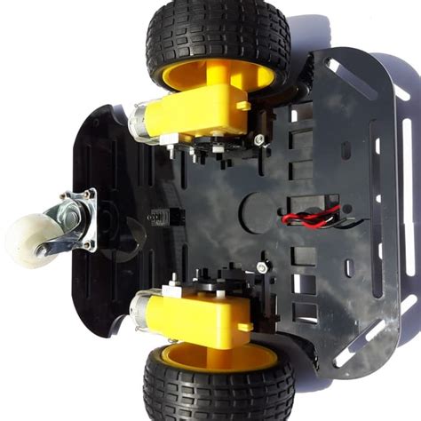 Jual Rj3 Robot Smart Car Chassis Diy Kit Rangka Mobil Pintar Arduino