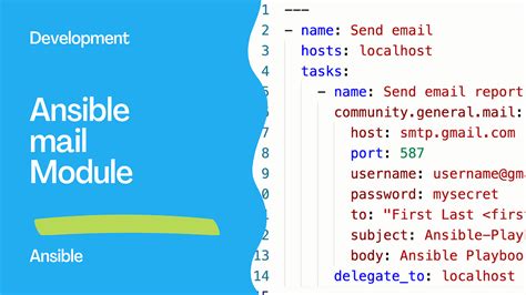 streamlining notifications with ansible sending email reports by luca berton devops dev