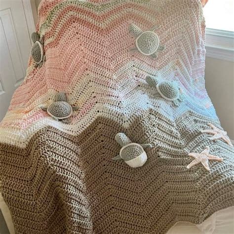 Sea Turtle Blanket Pattern Etsy