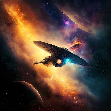 Federation Starship By Photographybyai On Deviantart