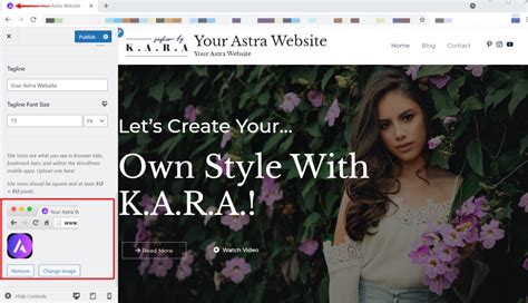 What Is A Favicon Or Site Icon How To Set It With Astra