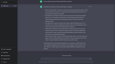 I Asked The Chat Gpt Bot For Guidance On The Chopin Nocturnes R Lingling40hrs