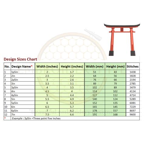 Japanese Torii Gate Embroidery Design Embroideryhive
