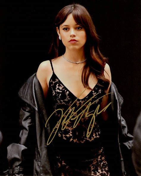 Jenna Ortega Wednesday Scream In Person Signed Photo Auction