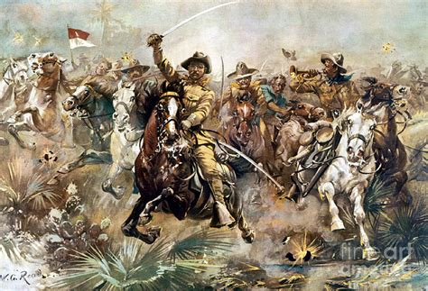 Battle Of San Juan Hill 1898 Photograph By Science Source Fine Art