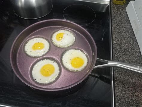 Techef Eggcelente Pan Swedish Pancake Pan Plett Pan Multi Egg Pan