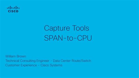Span To Cpu On Nexus 9000 Data Center Nexus Routing And Switching Cisco Video Portal