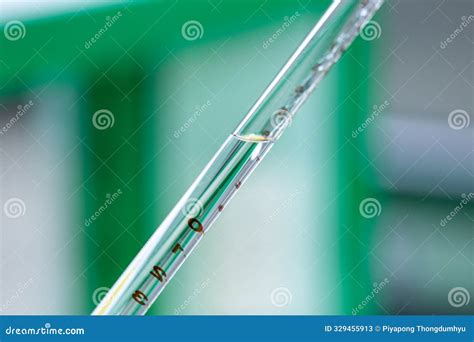 Electroplating Experiment In Chemistry Laboratory Stock Image