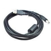 Usb Cable Usb A Male To B Male Cable M High Speed With Gold Plated Connectors Black