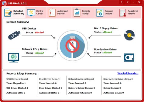 دانلود نرم افزار Usb Block V1 8 1 محافظت از اطلاعات در برابر خطرات پورتهای Usb