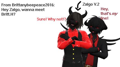 Mmd Zalgo Ask Zalgo 6 By Hiilovechocolate On Deviantart