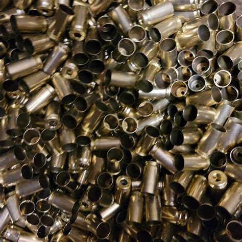 Once Fired 9mm Processed Brass 1000 Count Tj Coneveras Inc
