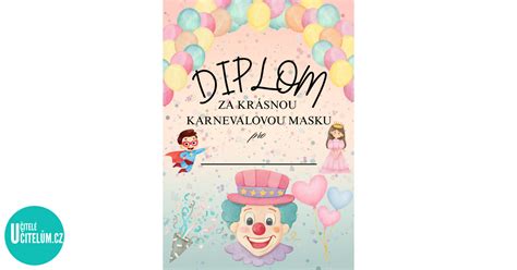 Diplom Karneval Nezařazené K Předmětu Učiteléučitelům Cz