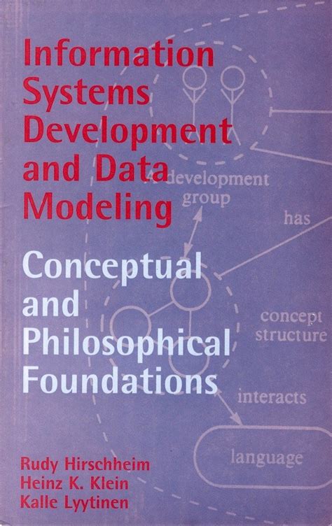 Information Systems Development And Data Modeling Conceptual And Philosophical Foundations