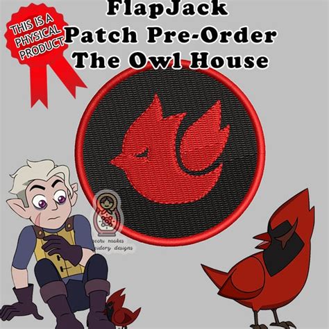 Owl House Flapjack Tattoo Etsy New Zealand