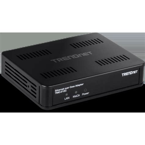 Ethernet Over Coax Gbps Adapter TRENDnet TRENDnet TMO C