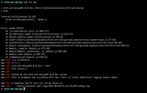 With Ant Design Example Not Working · Issue 2906 · Vercelnextjs · Github