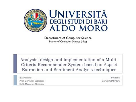 pdf analysis design and implementation of a multi criteria
