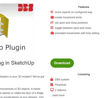 Dbs Move Needs Extensions Sketchup Community