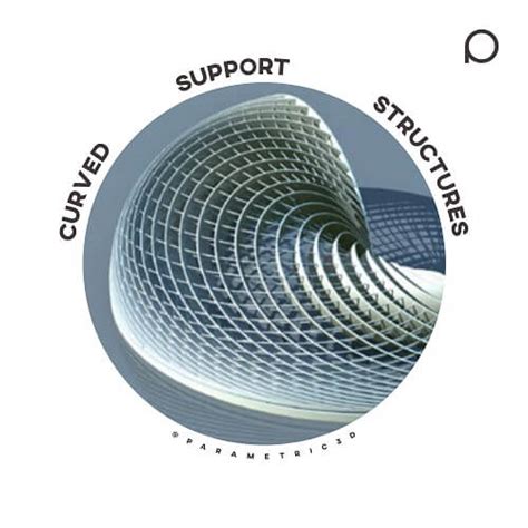 Curved Support Structures Parametric House