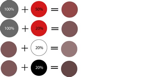 Как получить серый цвет смешивая краски Lookcolor