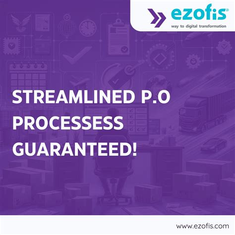 Ezofis On Linkedin Ezofis Workflowautomation Pomanagement Businessefficiency Innovation…