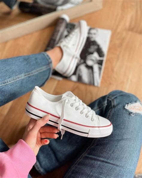 Короткі базові кеди щільний текстиль — ціна 618 грн у каталозі Кеди Купити жіночі речі за