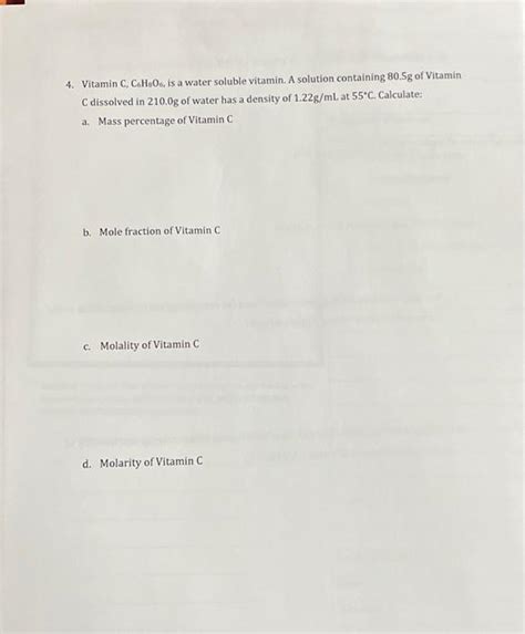 Solved Make Sure To Have The Correct Amount If Sig Figs For Chegg Com