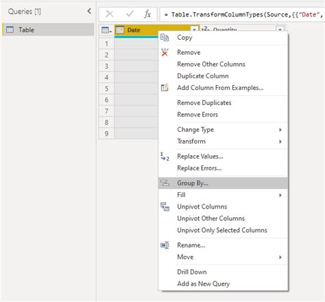 Index Column In Power Query Based On Date Sorting Microsoft Fabric