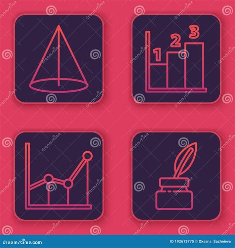 Set Line Graph Schedule Chart Diagram Sigma Symbol Graph Schedule