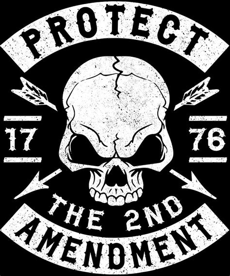 Second Amendment Pro Nra Protect The 2nd Painting By Ross Wood Fine