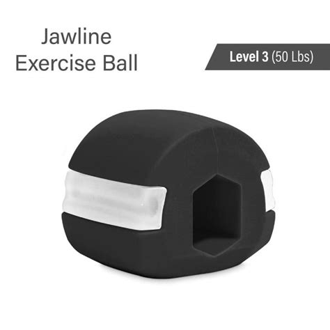 Jawline Shaper Jawline Exerciser Jawliner Chew Ball For Face Toning