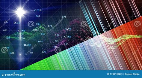Abstract Polygonal Grid Concept Analysis Data Quality Business And Science Visualization Of