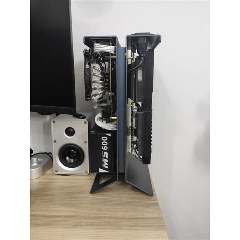 Jual PREORDER ITX Open Mini Chassis A4 Portable All Aluminum Case Butterfly Rack Supports Long