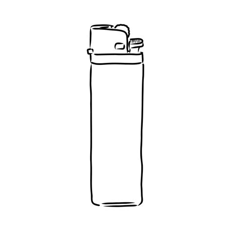 Lighter Vector Sketch 7315490 Vector Art At Vecteezy
